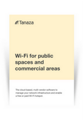 Download our brochure about features for the Tanaza End User