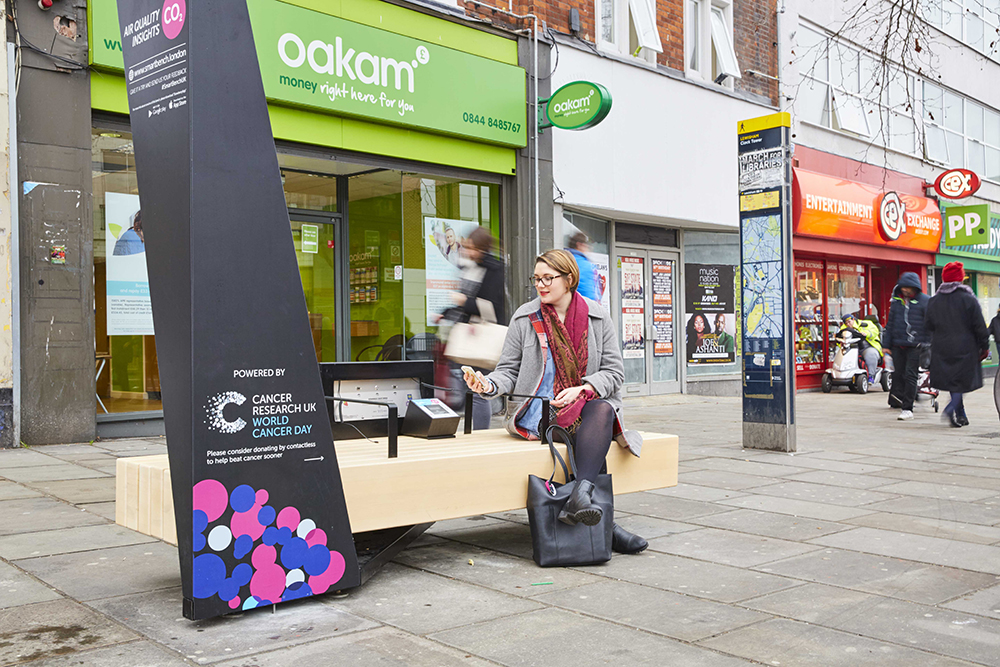 Lewisham becomes a smart London’s borough thanks to Smart benches