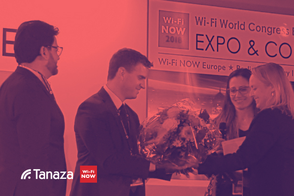 Tanaza gana premios Wi-Fi NOW como Best WiFi Startup y Best Enterprise WiFi Solution