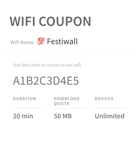 WiFi Vouchers to Control the Guest WiFi Access | Classic Hotspot